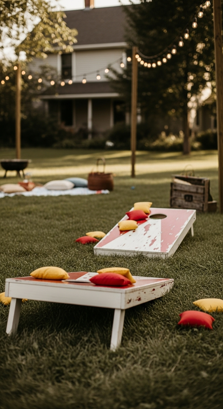 🪵 Farmhouse Fun: Rustic Cornhole Sets for Cozy Gatherings & Outdoor Joy ...